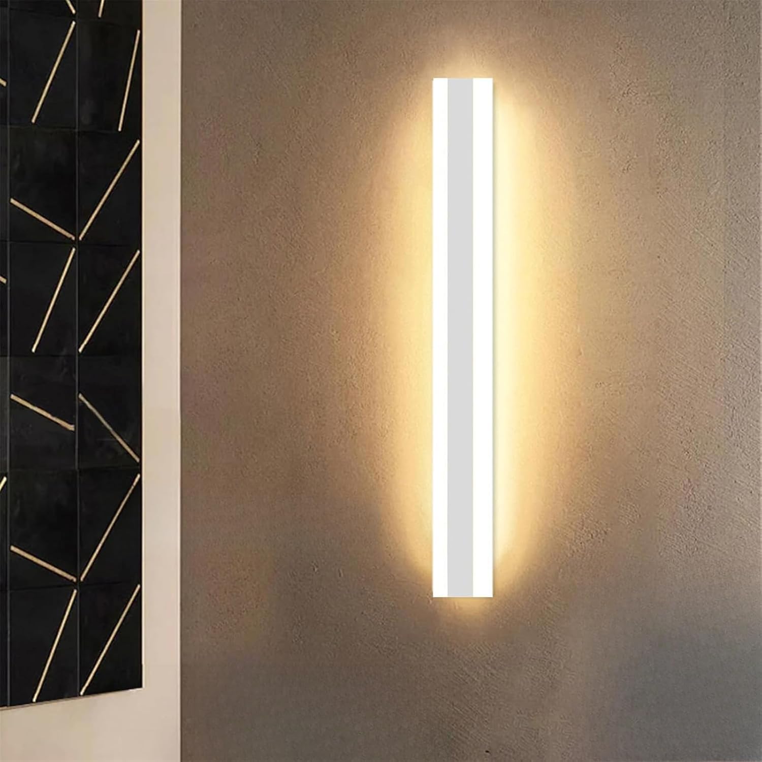 Amazon.com: LED Indoor Dimmable Wall Lights with Remote Control Wall ...