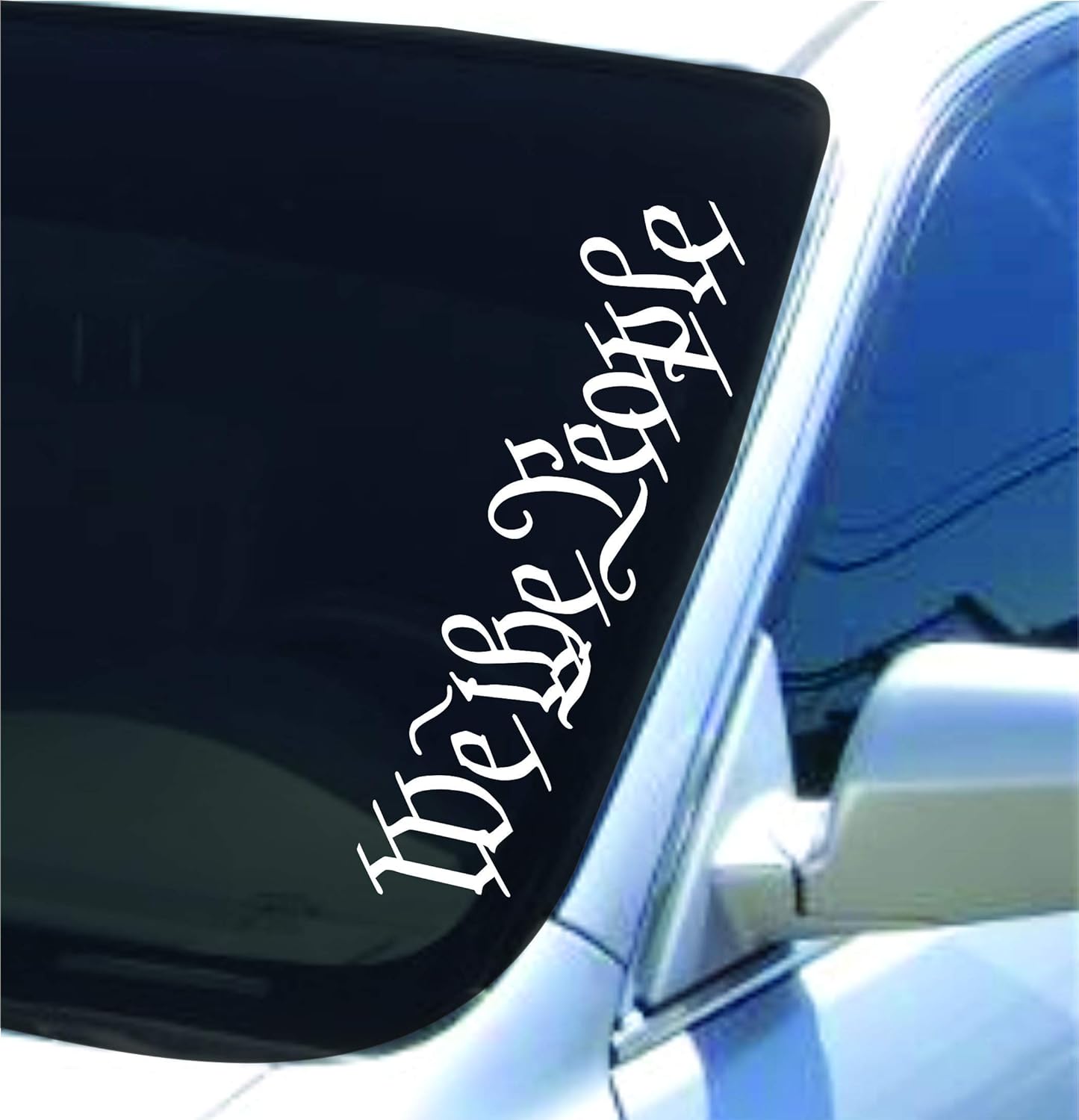 Amazon.com: Dabbledown We The People Windshield Decal – Patriotic Car ...
