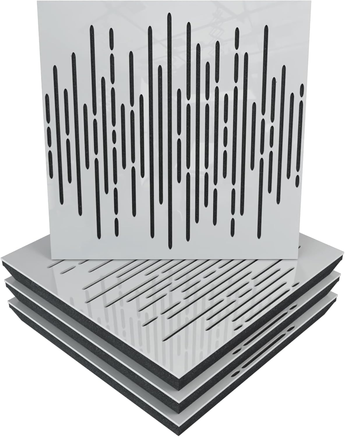 Sound Absorption-Diffuse Acoustic Panel | 50x50x5cm | Absorption ...