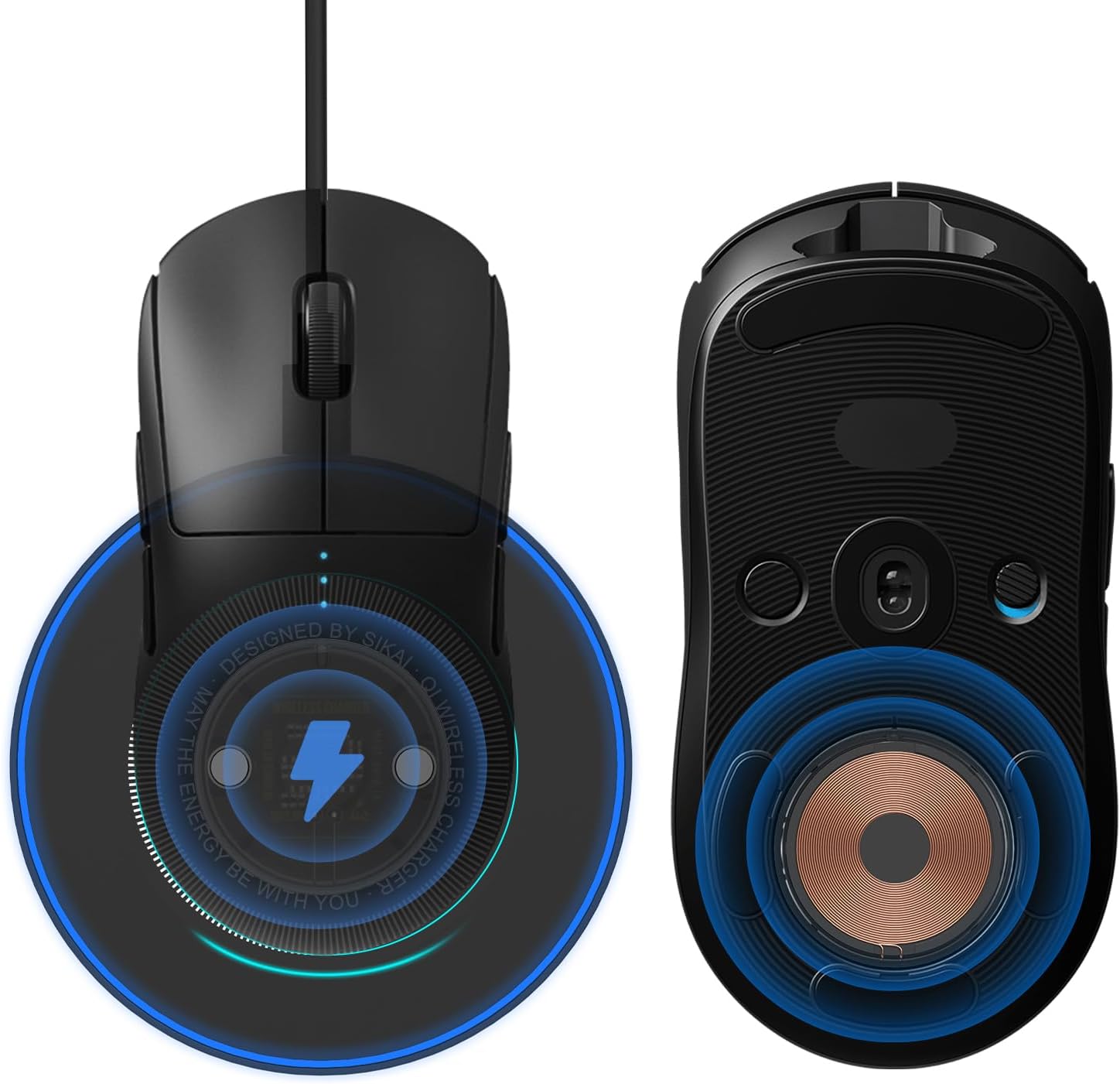 Replacement Qi Mouse Wireless Charger Module Coin Compatible with ...