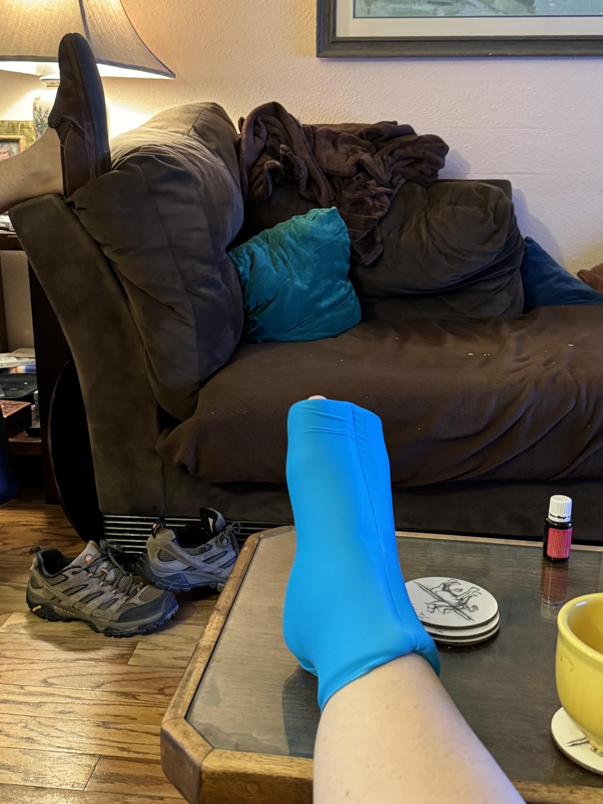 Amazon.com: FOMI Hot Cold Ankle Foot Gel Ice Pack Wrap | Premium ...