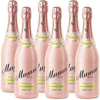 Mumm Rosé Dry Alkoholfreier Jahrgangssekt (6 x 0.75 l): Amazon.de: Bier ...