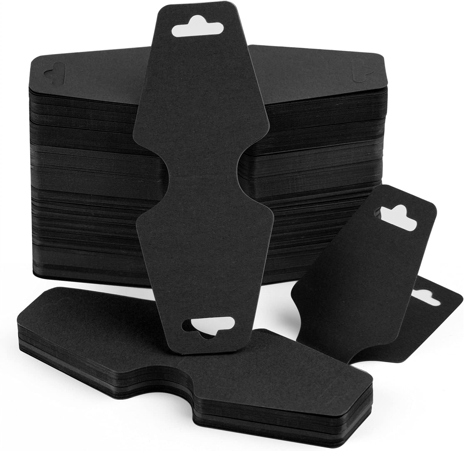 Amazon.com: 200 Pcs Necklace Display Cards Jewelry Card Holders Hanging ...