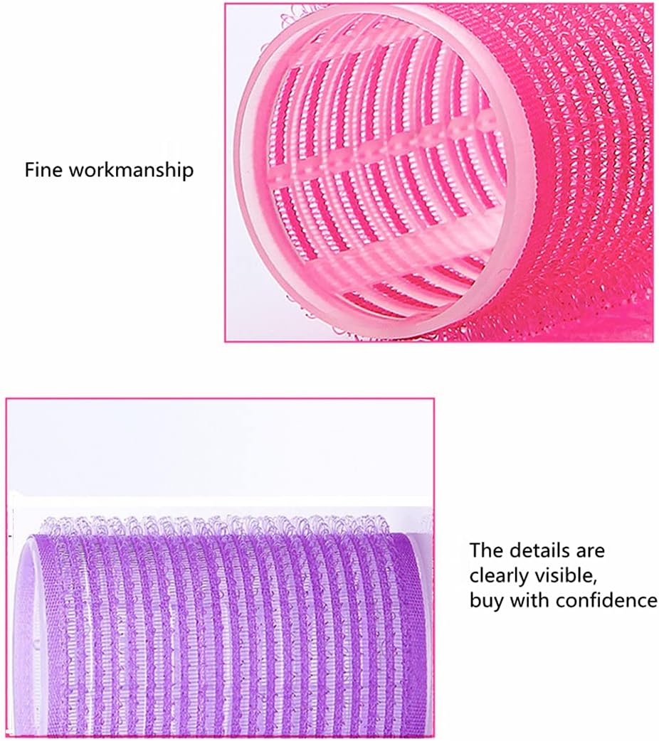44 pieces Hair Rollers set, 24 Self Grip Velcro Rollers and 18 randomly ...