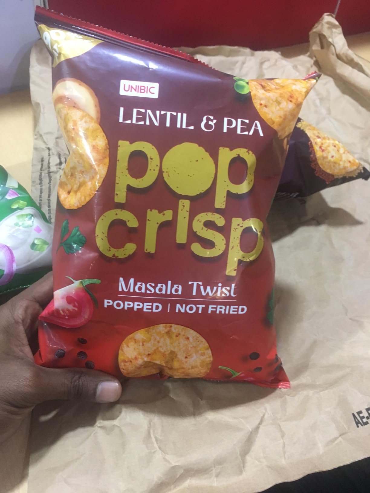 Unibic Pop Crisp | Lentil And Pea | Popped Chips | Masala Twist | Not ...