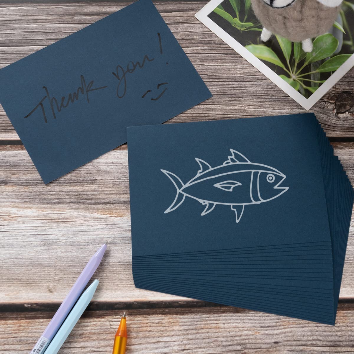 Snapklik.com : 100 Pack Thick Paper Cardstock Blank Heavy Cards Stock ...