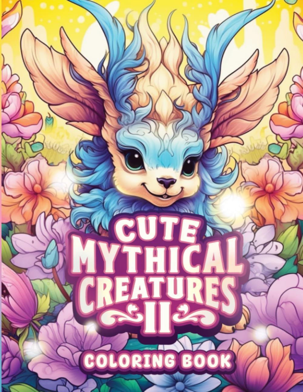 Amazon.com: Cute Mythical Creatures II Coloring Book: Adorable Fantasy ...