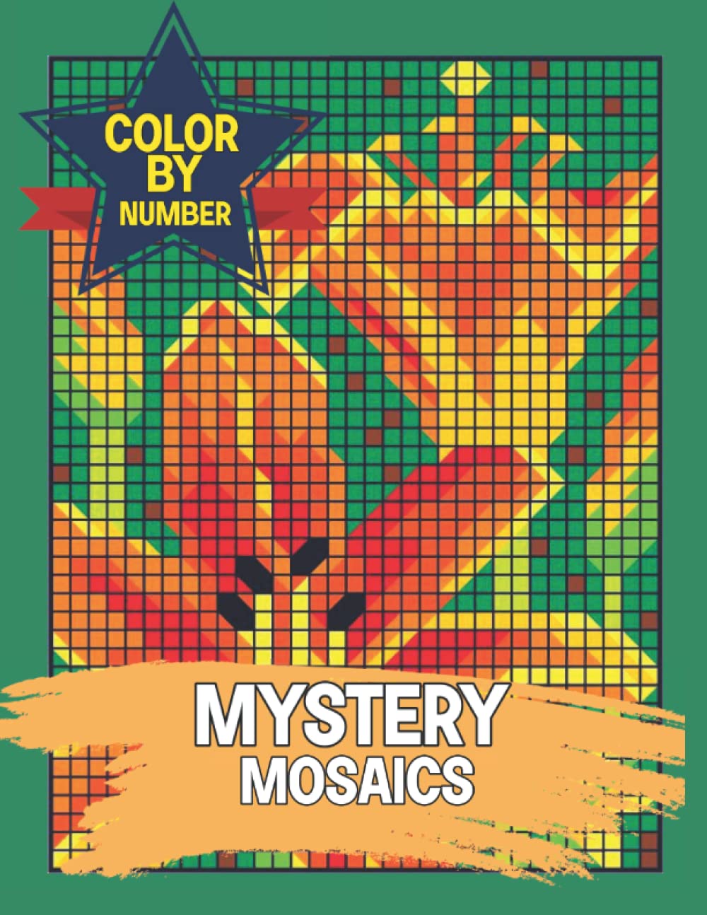 Buy Mystery Mosaics Color By Number: Pixel Art For Adults with ...