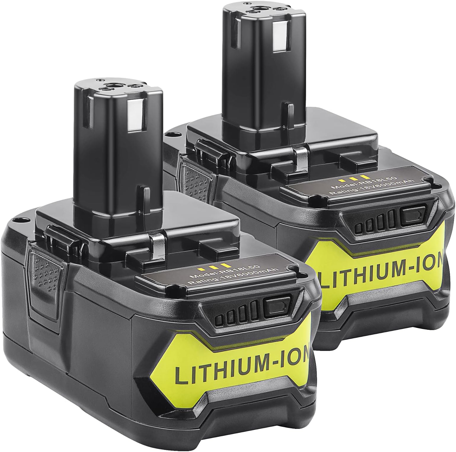 Amazon.com: Ryobi P193 6.0 Amp Hour 18V Lithium Ion Battery w/ Onboard ...