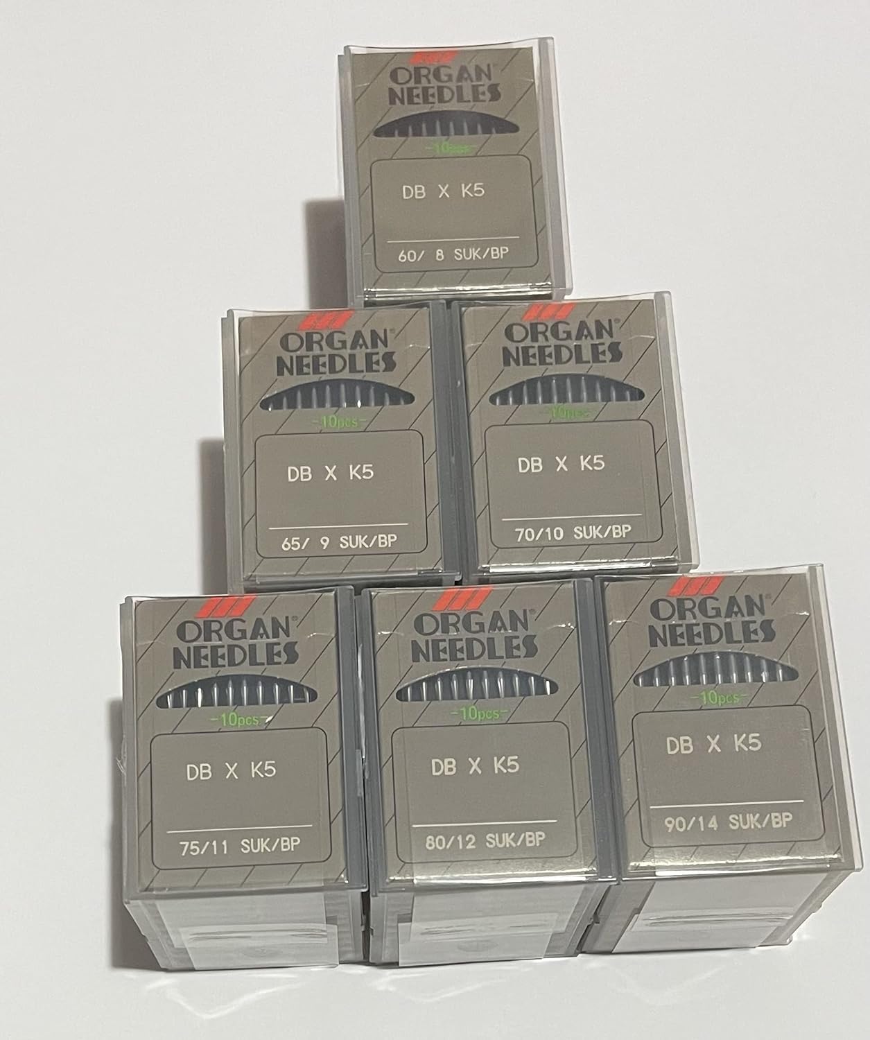 Amazon.com: 100 Organ Sewing Machine Needles dbxk5 Compatible for ...