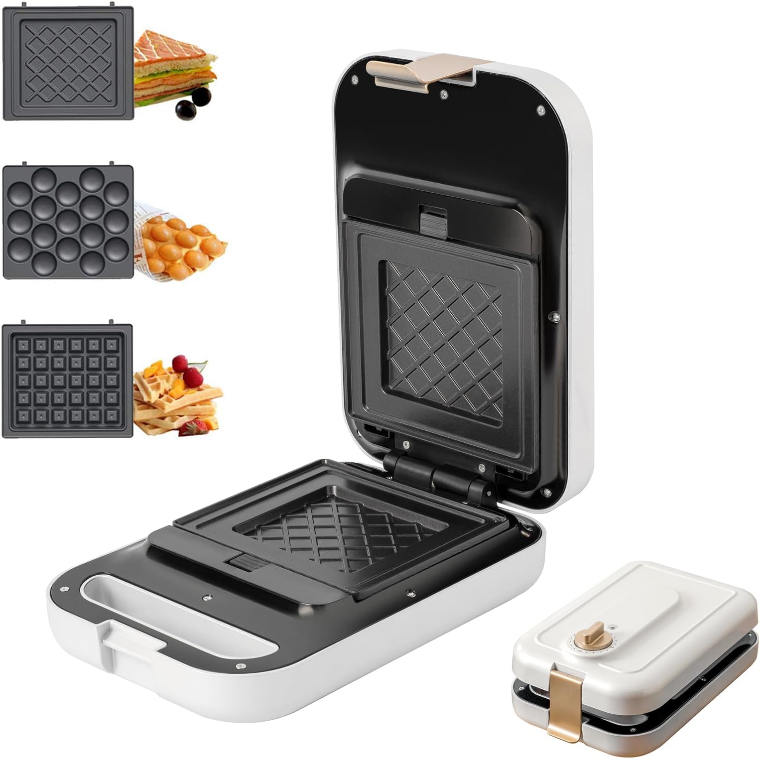 Amazon.com: Lumme Sandwich Maker, Sandwich Toaster, Panini Press ...