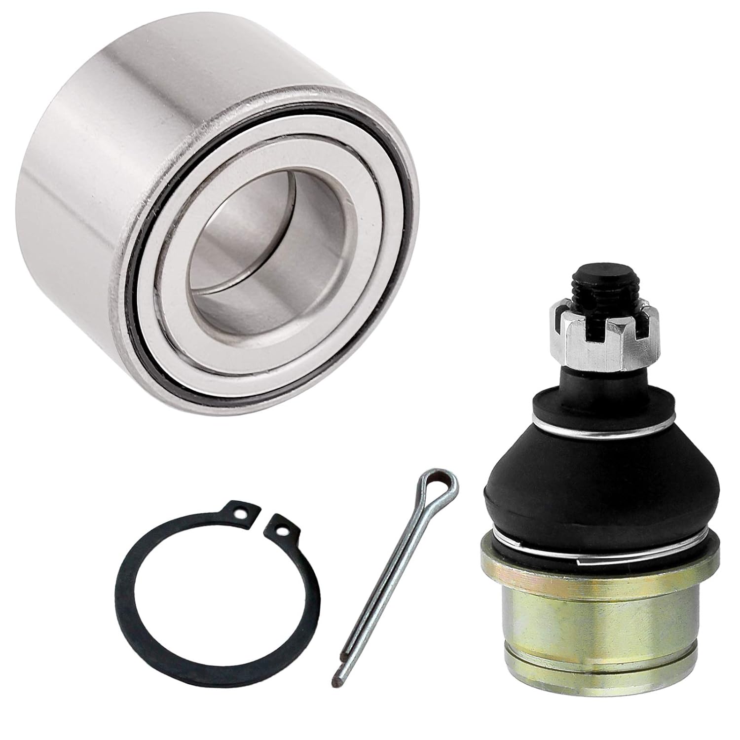 Amazon.com: Caltric Front Wheel Knuckle Ball Bearing and Ball Joint ...