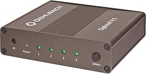 OEHLBACH Optosel 4:1 MKII - Digital Optical Audio Switch with 192 kHz ...