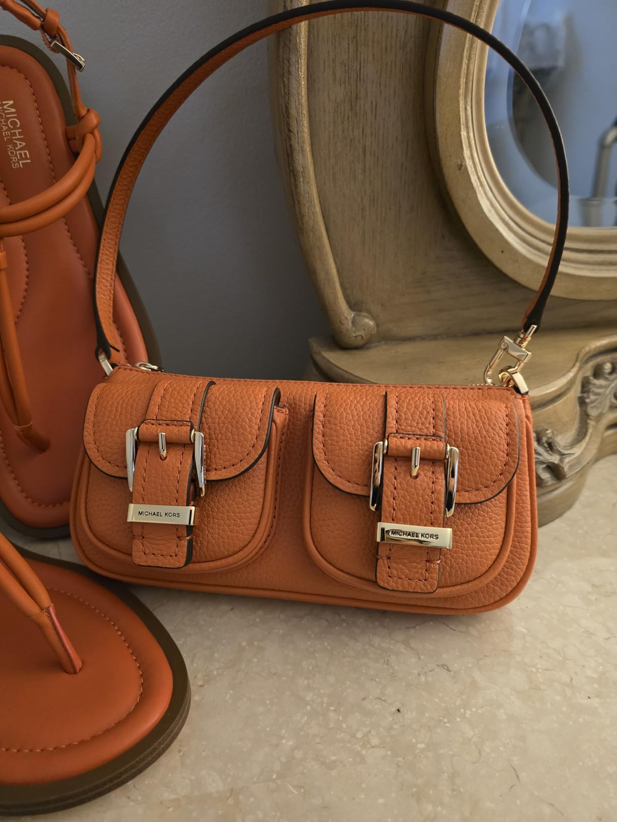 $13/mo - Finance Michael Kors Zoe Small Convertible Pouchette | Buy Now ...