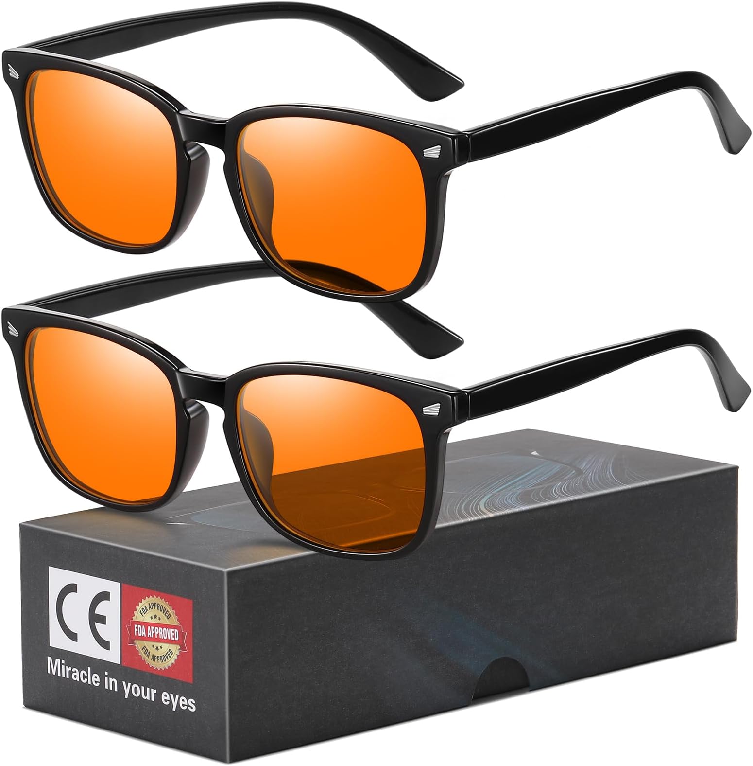 Amazon.com: Sleep ZM Day + Night Blue Light Glasses Bundle Produce ...