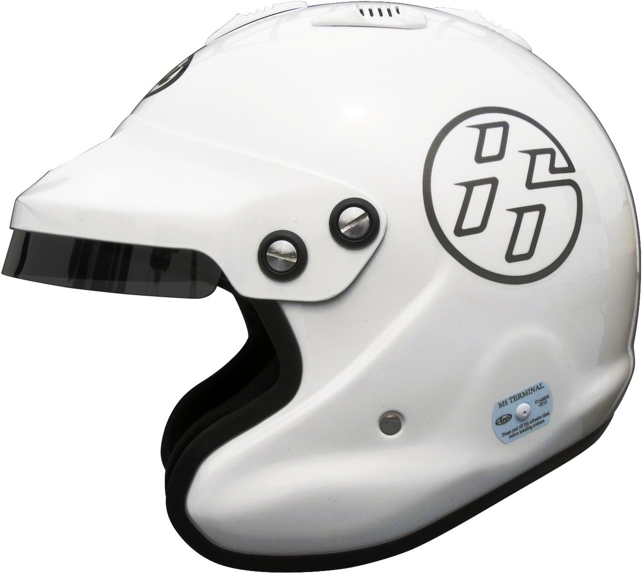 Amazon | アライ(ARAI) ヘルメットトヨタ86モデル 4輪競技用オープンフェイスヘルメット 86白 L(59-60cm) GP ...