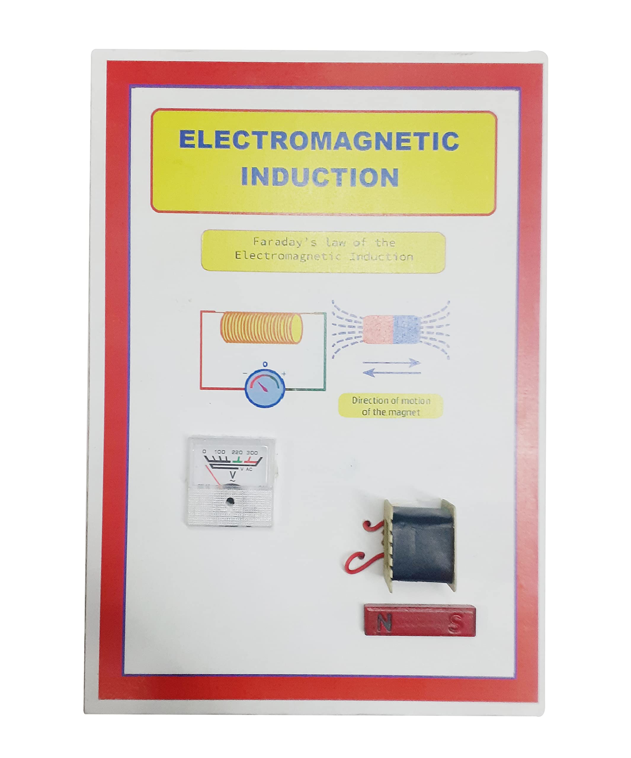 Electromagnetic Induction Experiment For Kids Faraday's Law Of