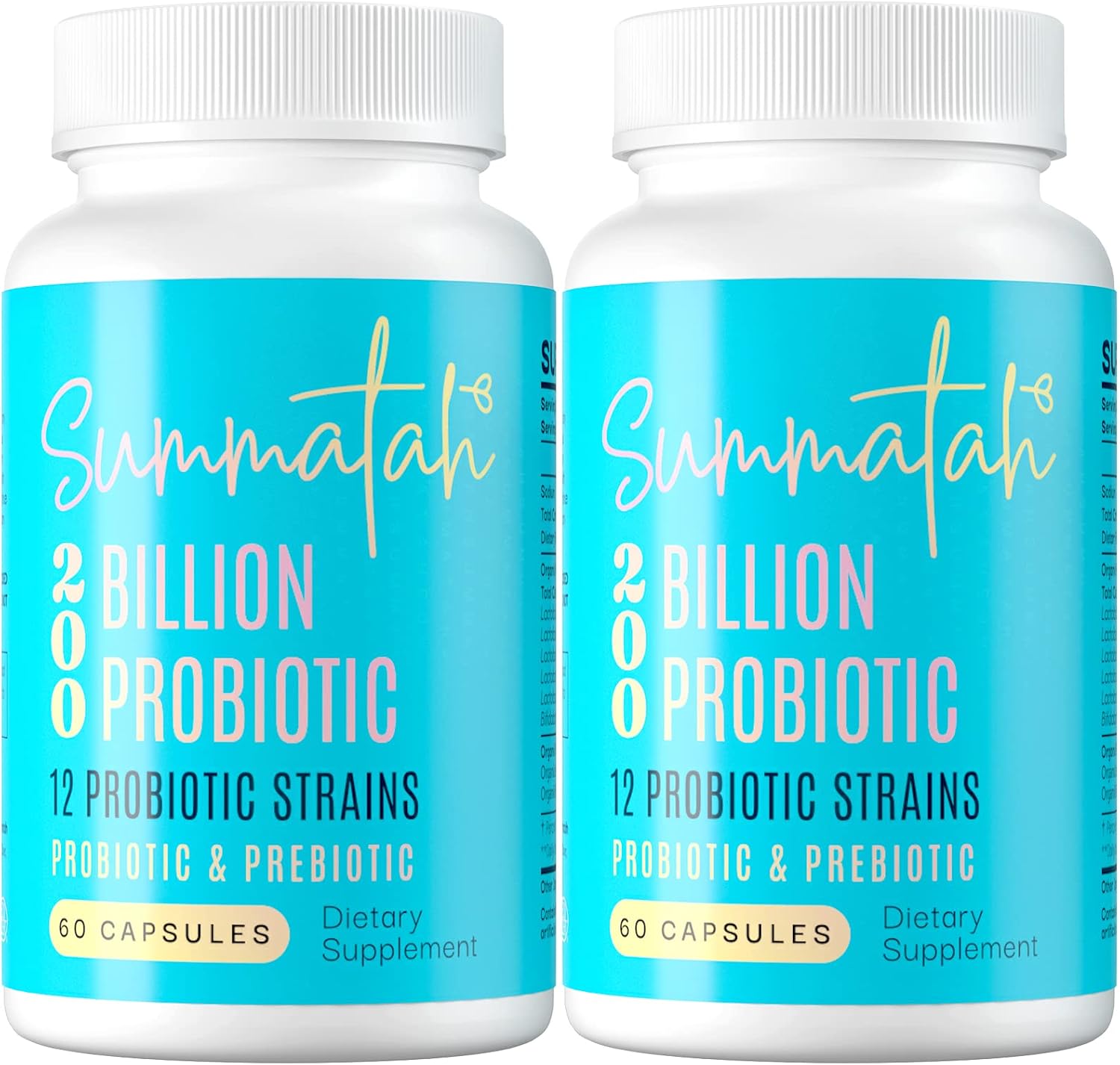 Amazon.com: 200 Billion CFU Probiotics - Probiotics for Women and Men ...