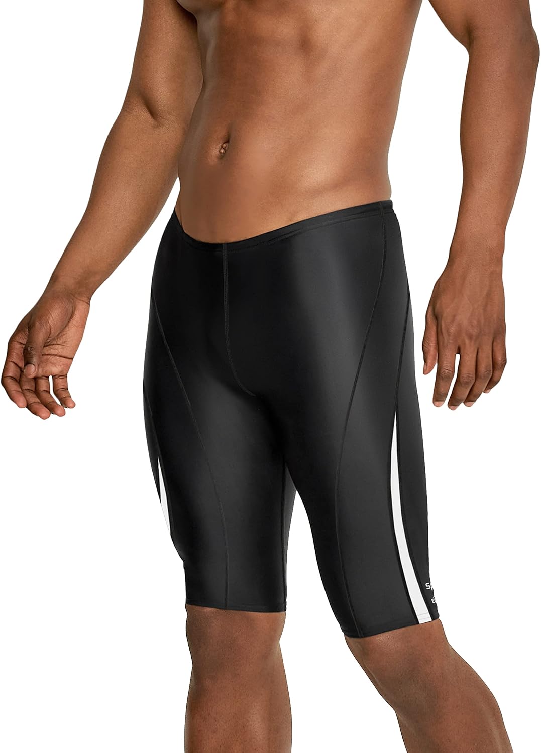 Amazon.com : Speedo Men's Standard Swimsuit Jammer Endurance+ Splice ...