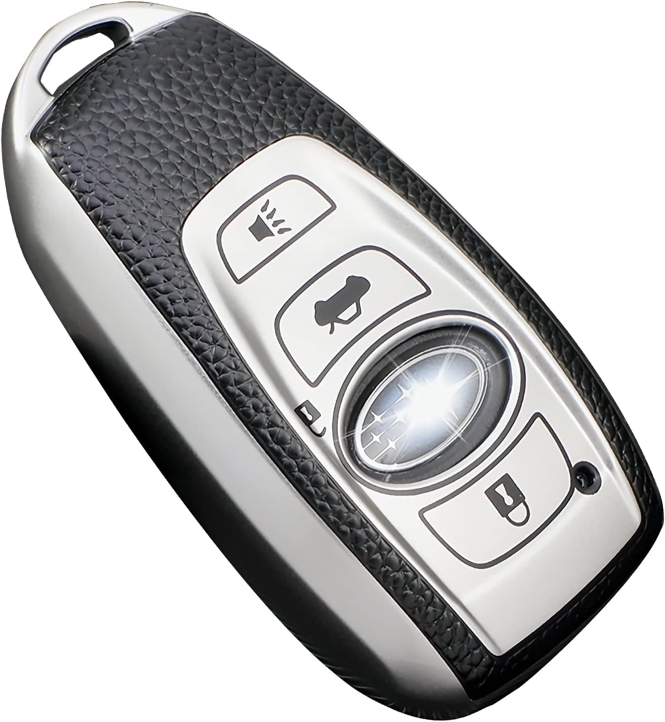 Amazon.com: Cacacar Subaru Key Fob Cover, Premium Soft TPU Leather Full ...