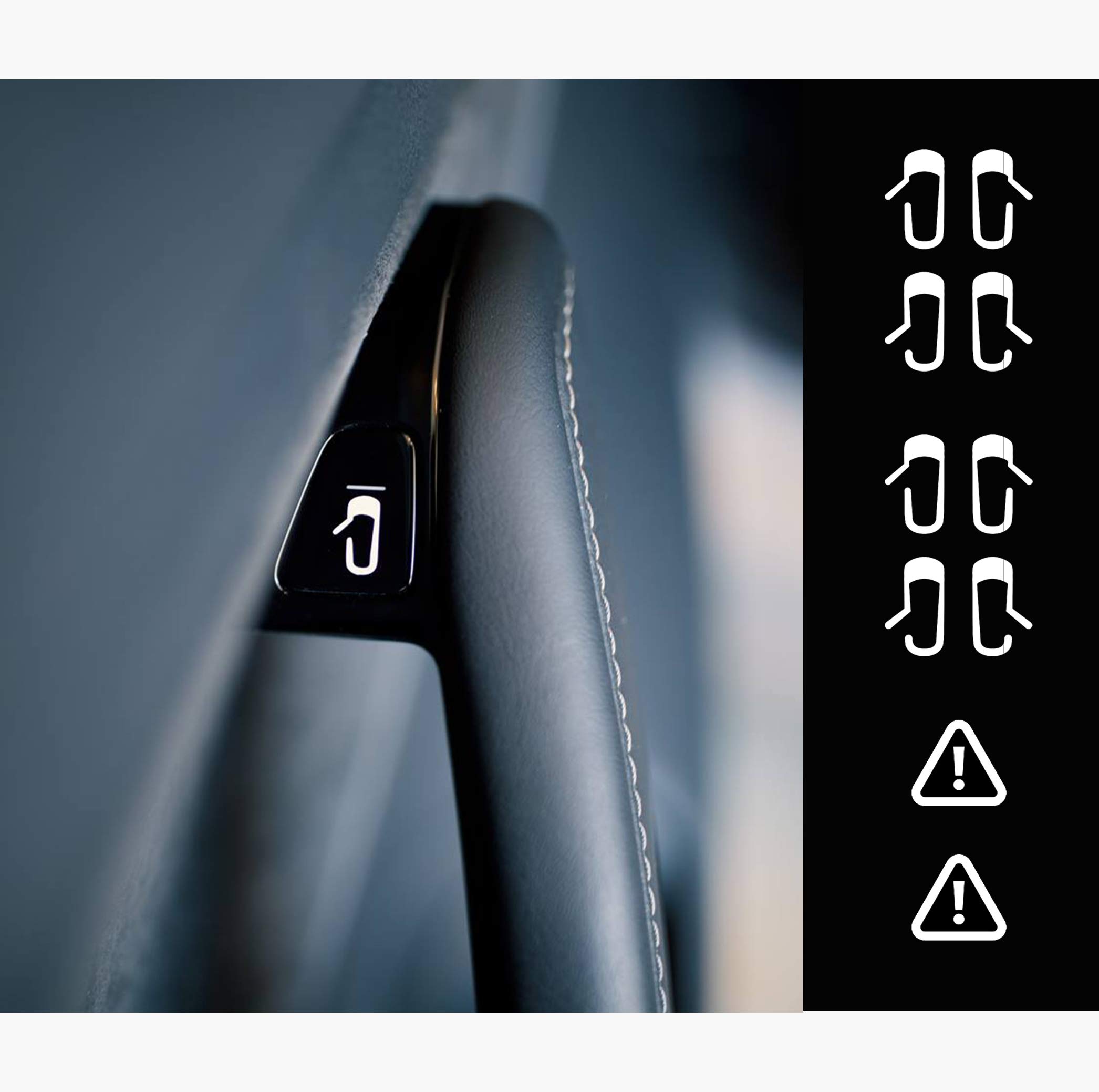 Tesla Model 3 Door Label Set Comes With Vinyls Door | Desertcart INDIA