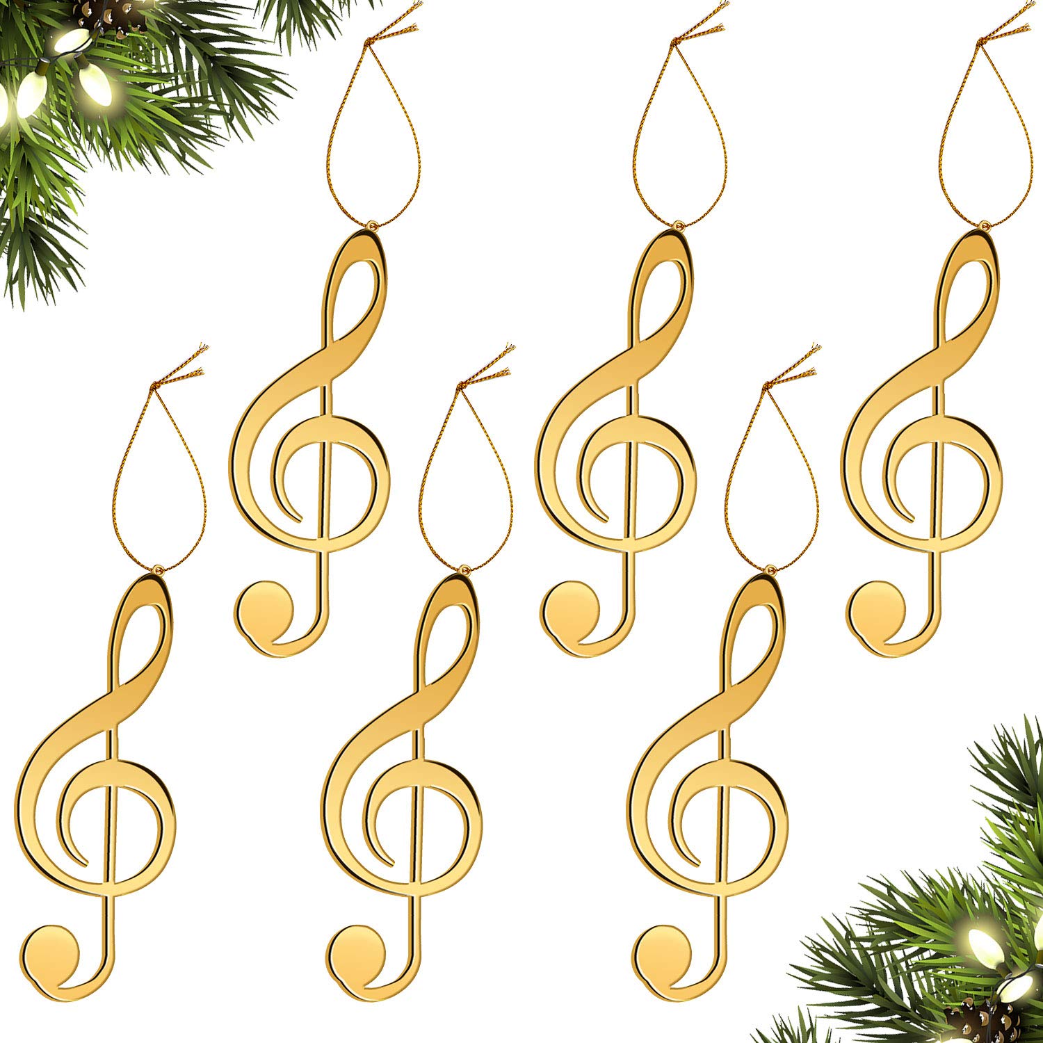 Christmas Music Notes Clipart