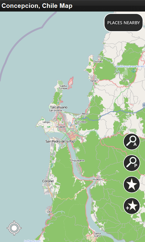 Concepcion, Chile - Offline Map - App on Amazon Appstore
