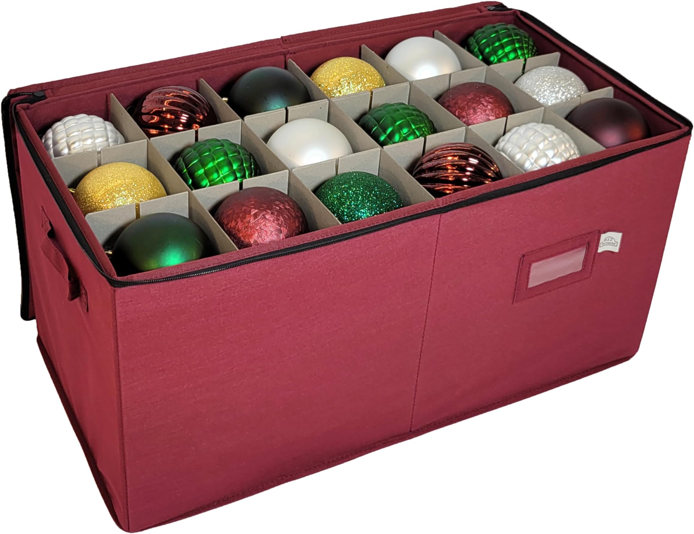 Amazon.com: Christmas Ornament Storage Container,Box Stores Up to 96 ...
