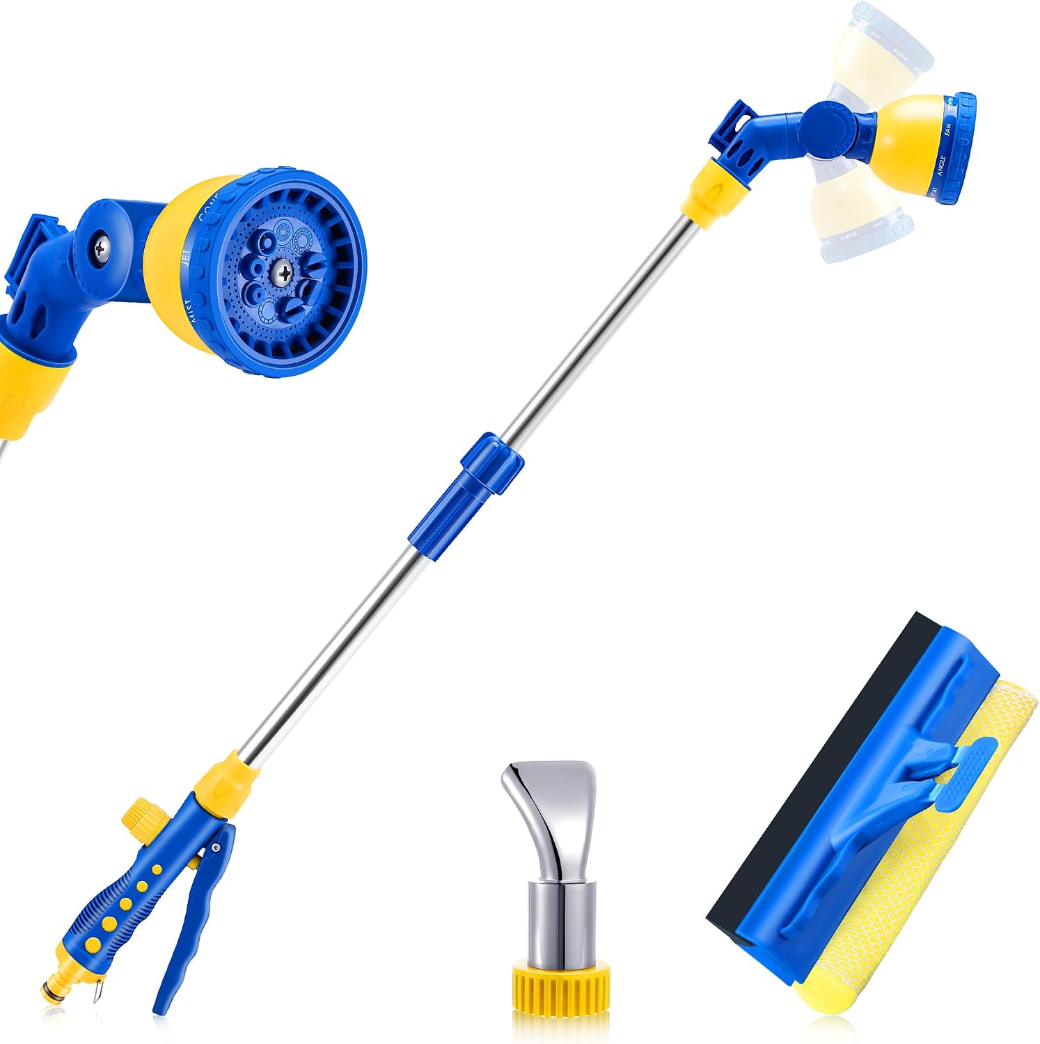 Amazon.com : Ceoighe 28-42 Inch Metal Watering Wand, Long Telescopic ...