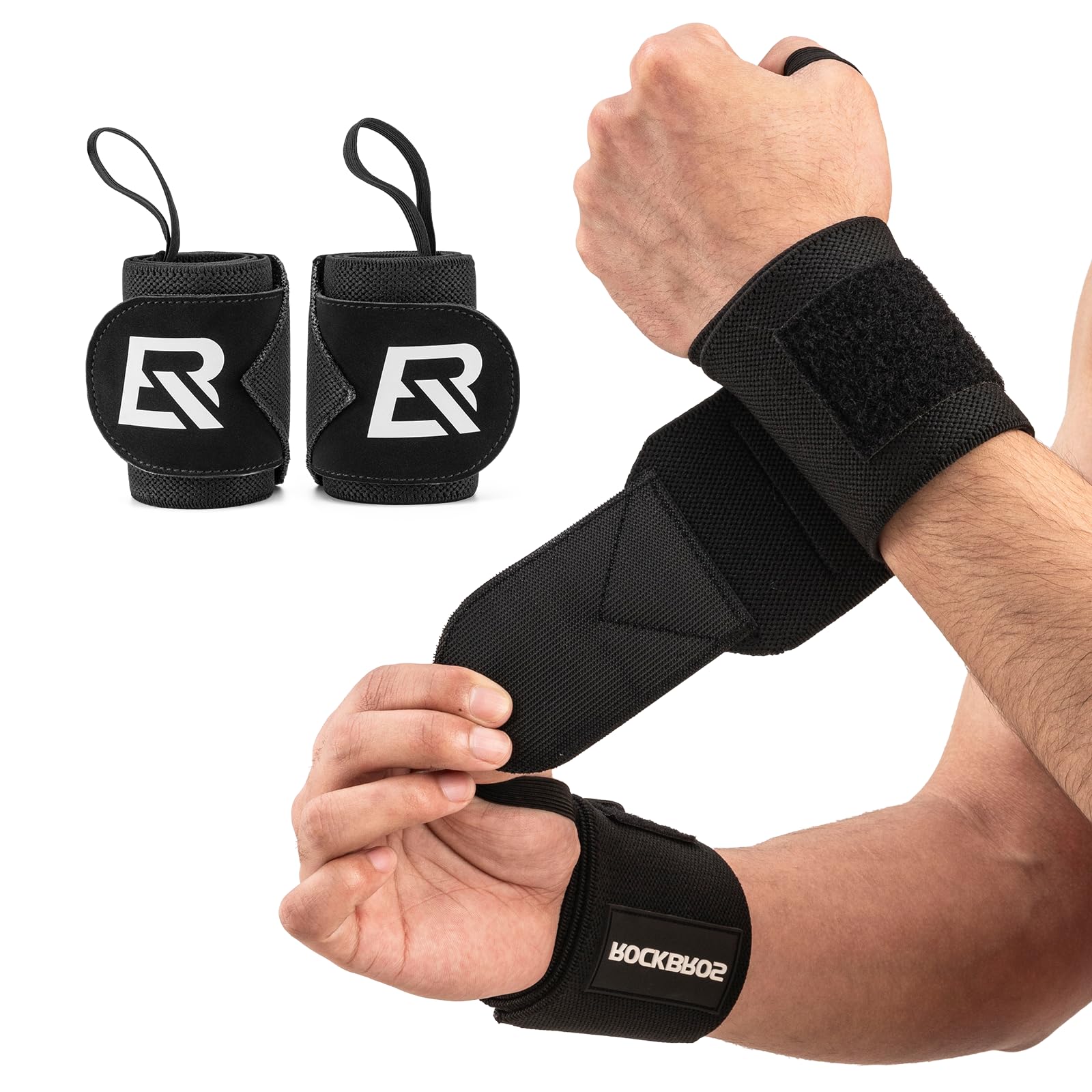 ROCKBROS Bande Poignet Fitness Bracelet Musculation Serre-Poignet ...