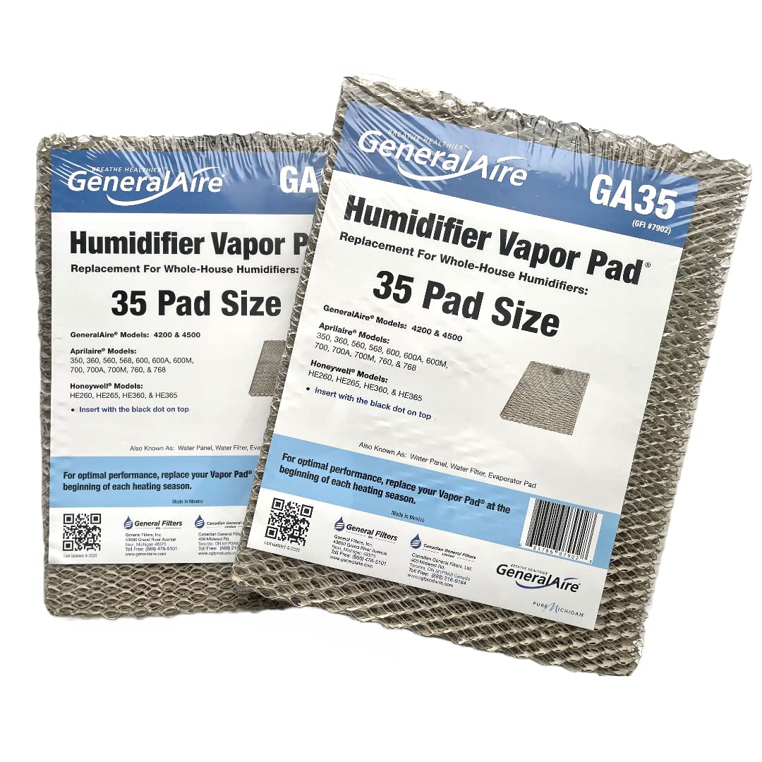 Generalaire Model 4200/4500 Replacement Humidifier Pad GA35 / GFI ...