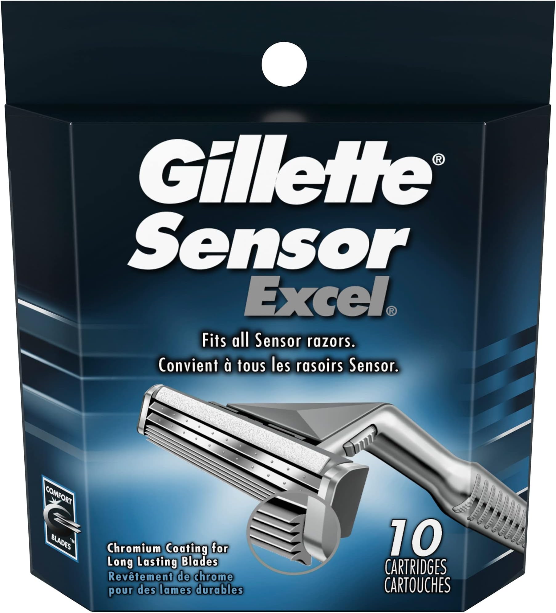 Amazon.com: Gillette Sensor Excel - 30 Count (3 x 10 Pack) : Beauty ...