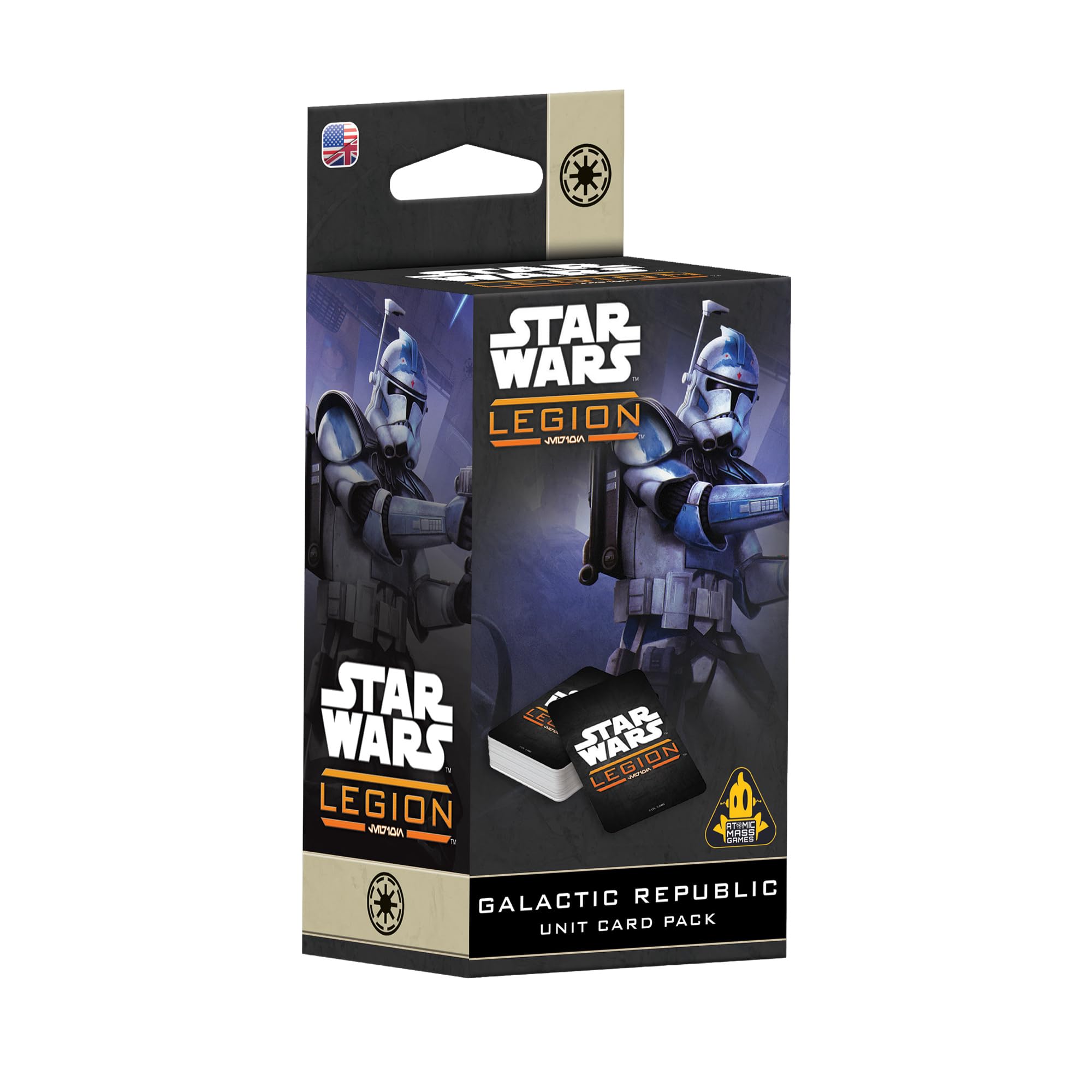 ASMODEE | STAR Wars: Legion - Galactic Republic Card Pack | Board Game ...