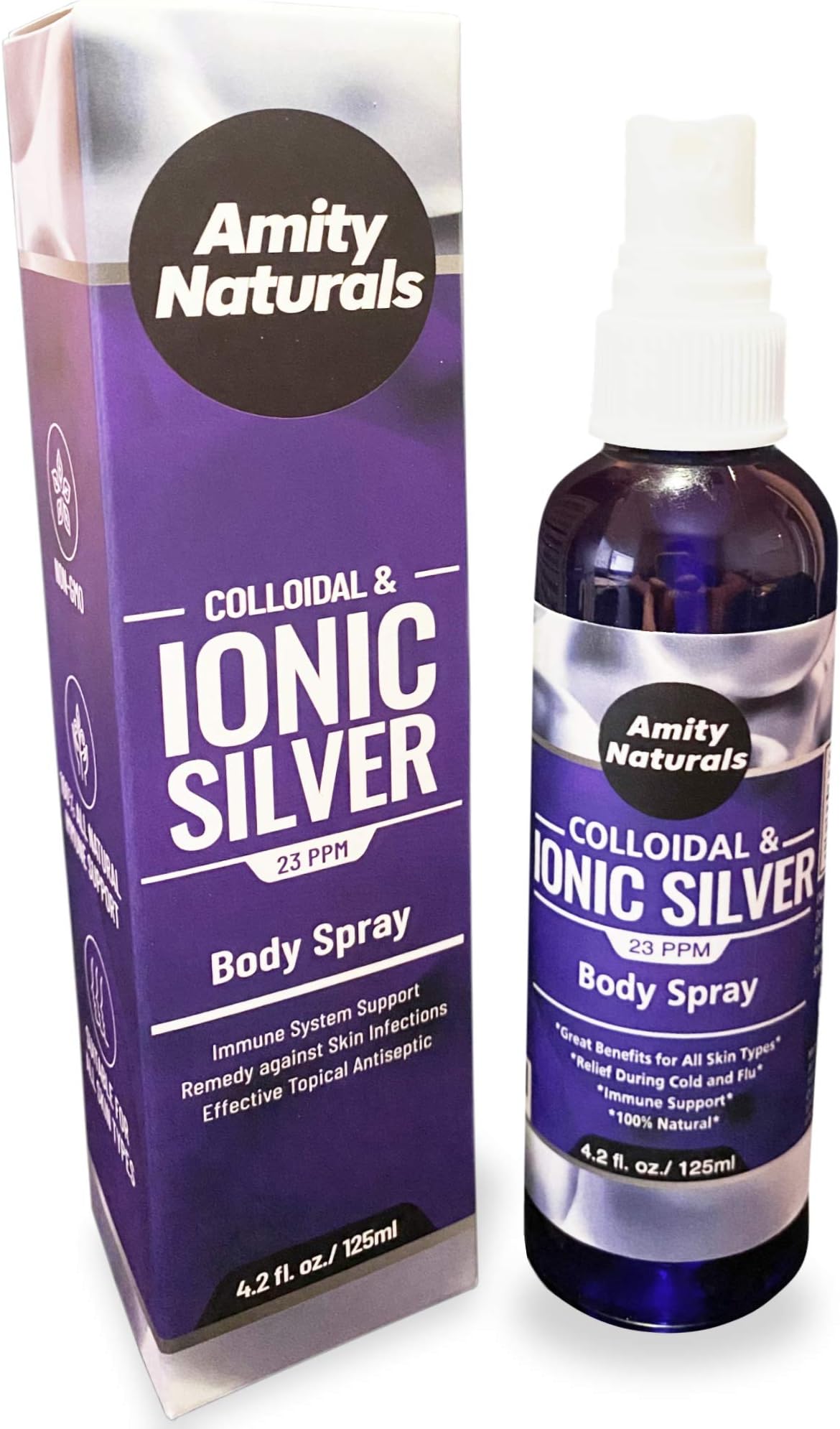 Amazon.com: Silver 100 Ionic Silver Complex with Opti-Silver Optimized ...