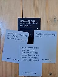 Amazon.com: Disgruntled Decks - The Original Military Party Card Game ...