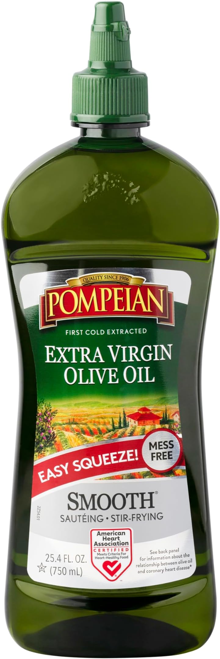 Amazon.com: Pompeian Easy Squeeze, Smooth Extra Virgin Olive Oil, First ...