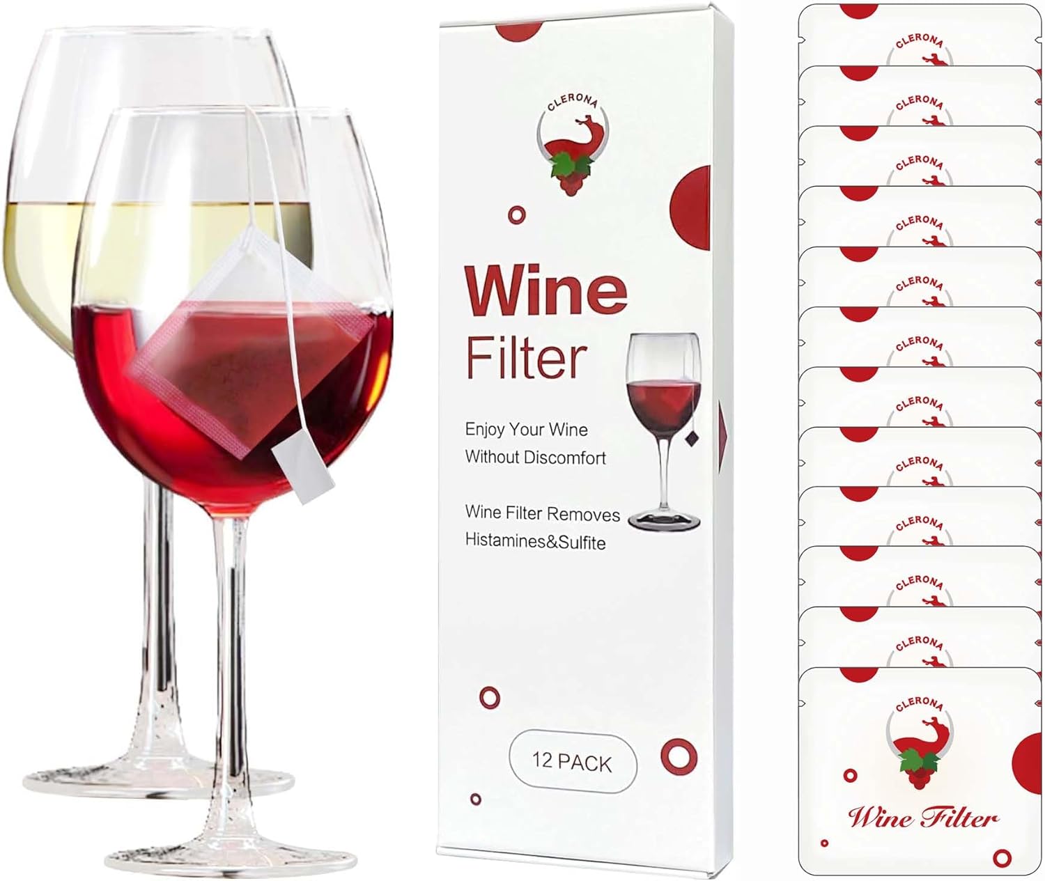 Amazon.com: Wine Filters Wine Wand, the Wand Wine Purifier, Remove ...