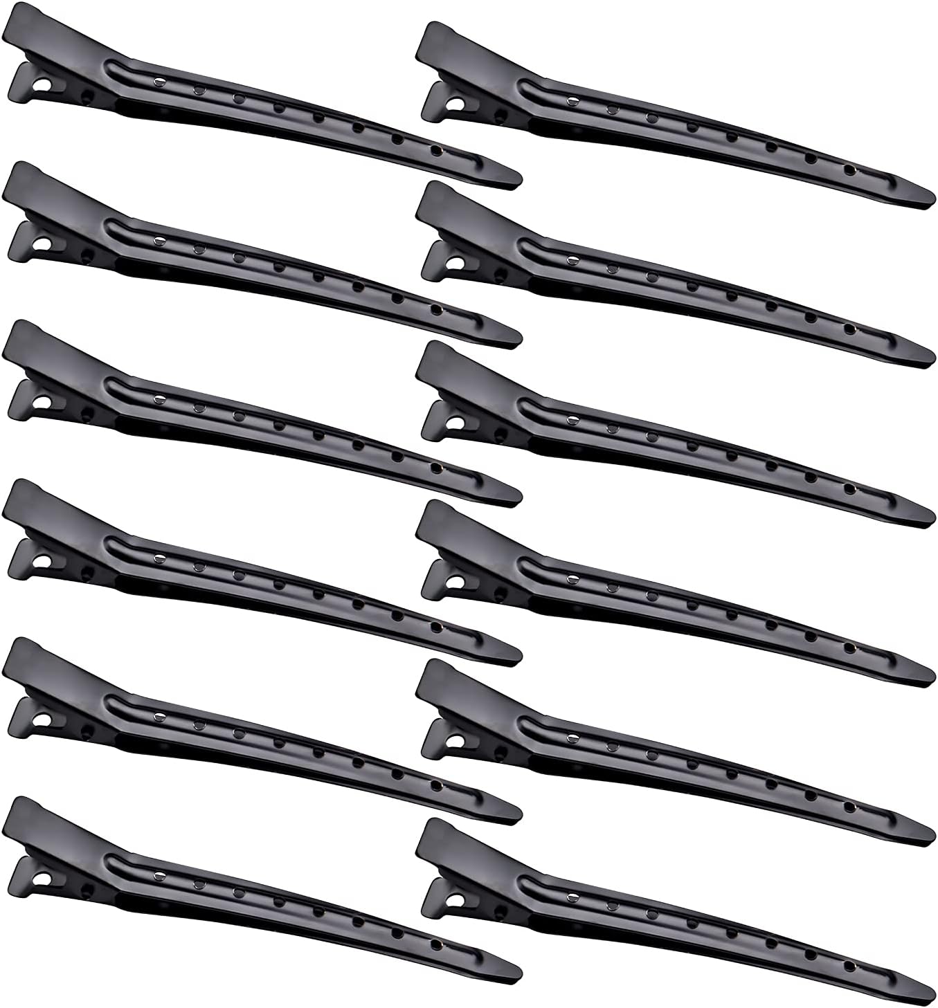 Amazon.com : Hedume 200 Pack Duck Bill Hair Clips with Holes, 3.5 ...