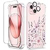 Amazon.com: COTDINFOR Case for iPhone 15 Plus Case Glitter Liquid Cute Clear Phone Case Floating ...