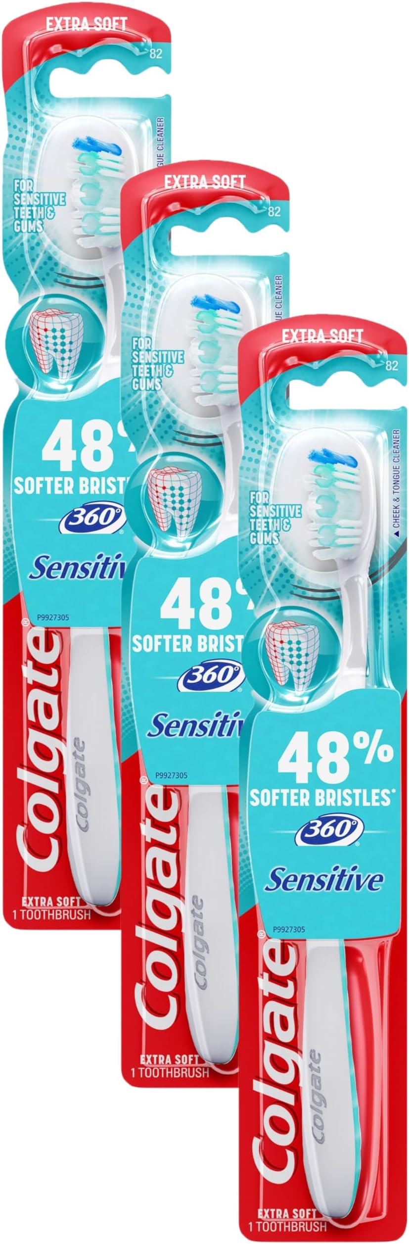 Amazon.com : Colgate 360 Enamel Health Extra Soft Toothbrush for ...