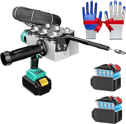 Amazon.com: WUFUOA Automatic Wire Stringing Machine, 500W Cordless ...