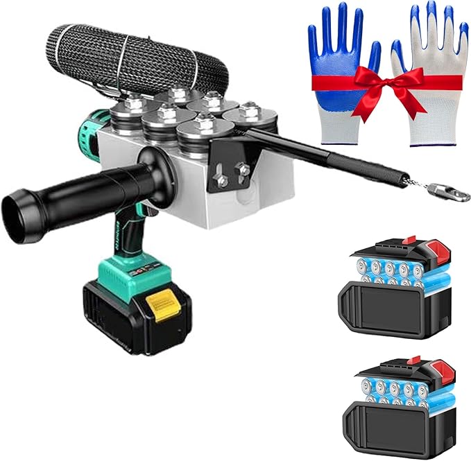 Amazon.com: WUFUOA Automatic Wire Stringing Machine, 500W Cordless ...