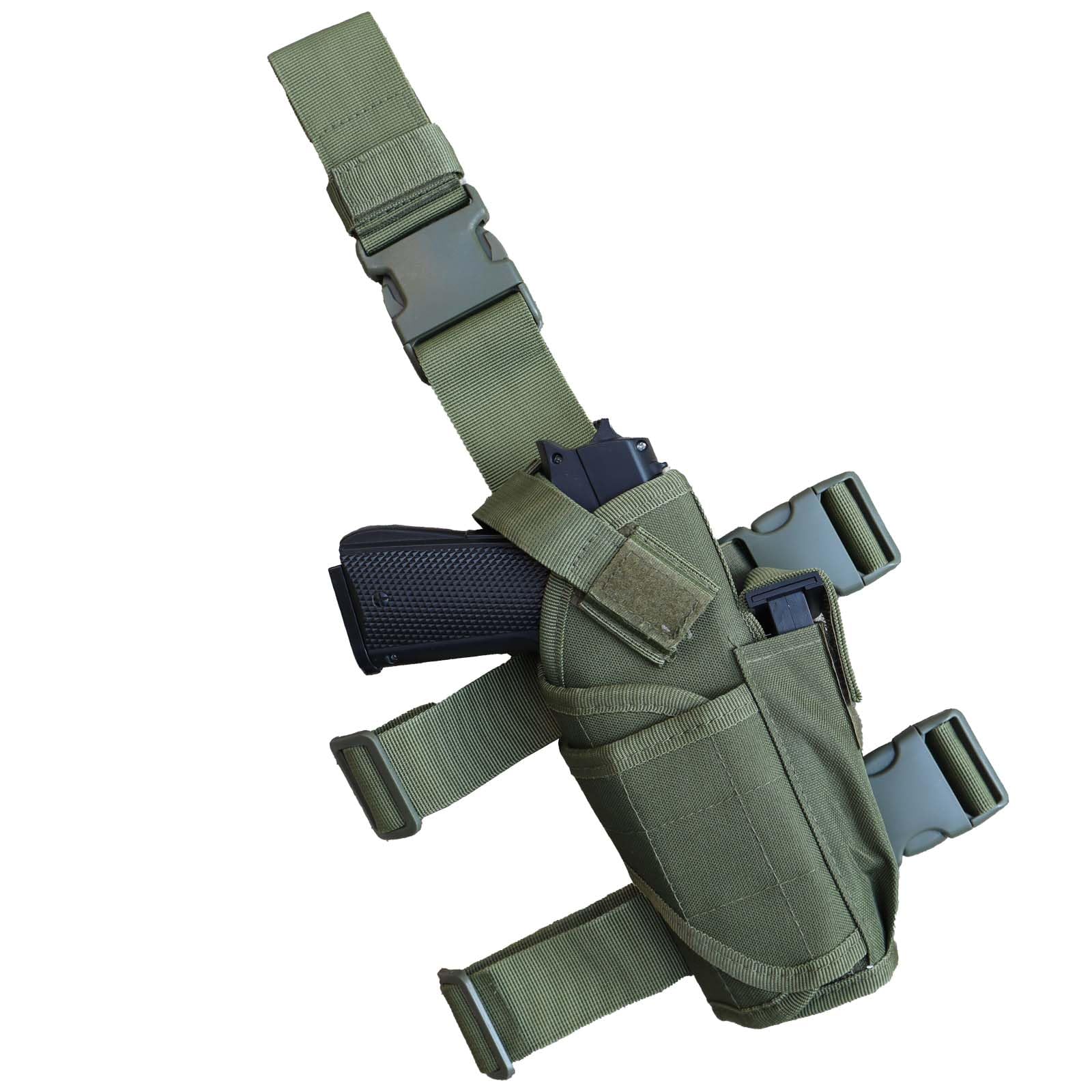 Snapklik.com : Drop Leg Holster Right Handed Universal Thigh Gun ...
