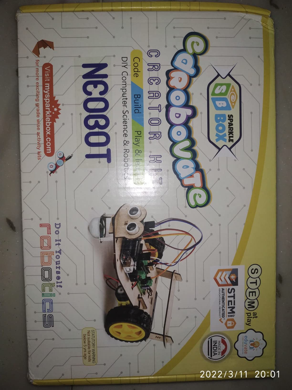 Buy Sparklebox Robotics (9 in 1) Kit | Age 10 Years and Above Science ...