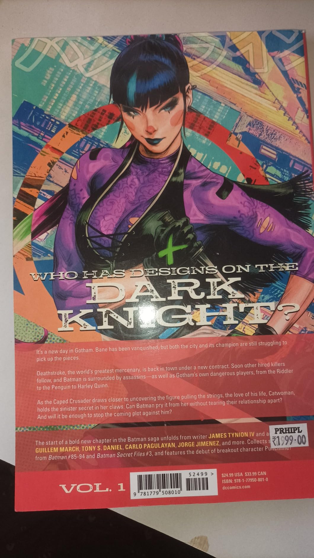 Batman Their Dark Designs 1 : Tynion, James, IV, March, Guillem, Morey ...