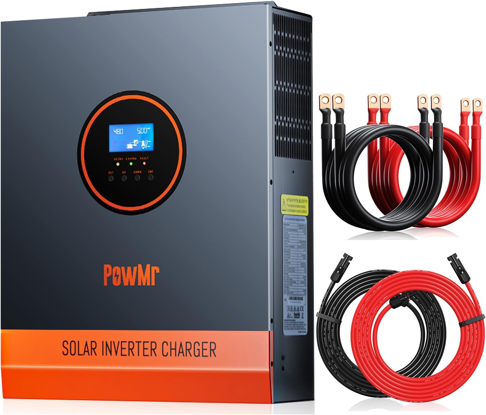 Amazon.com: 5000W Solar Inverter 48V 110V Built in 80amp MPPT ...