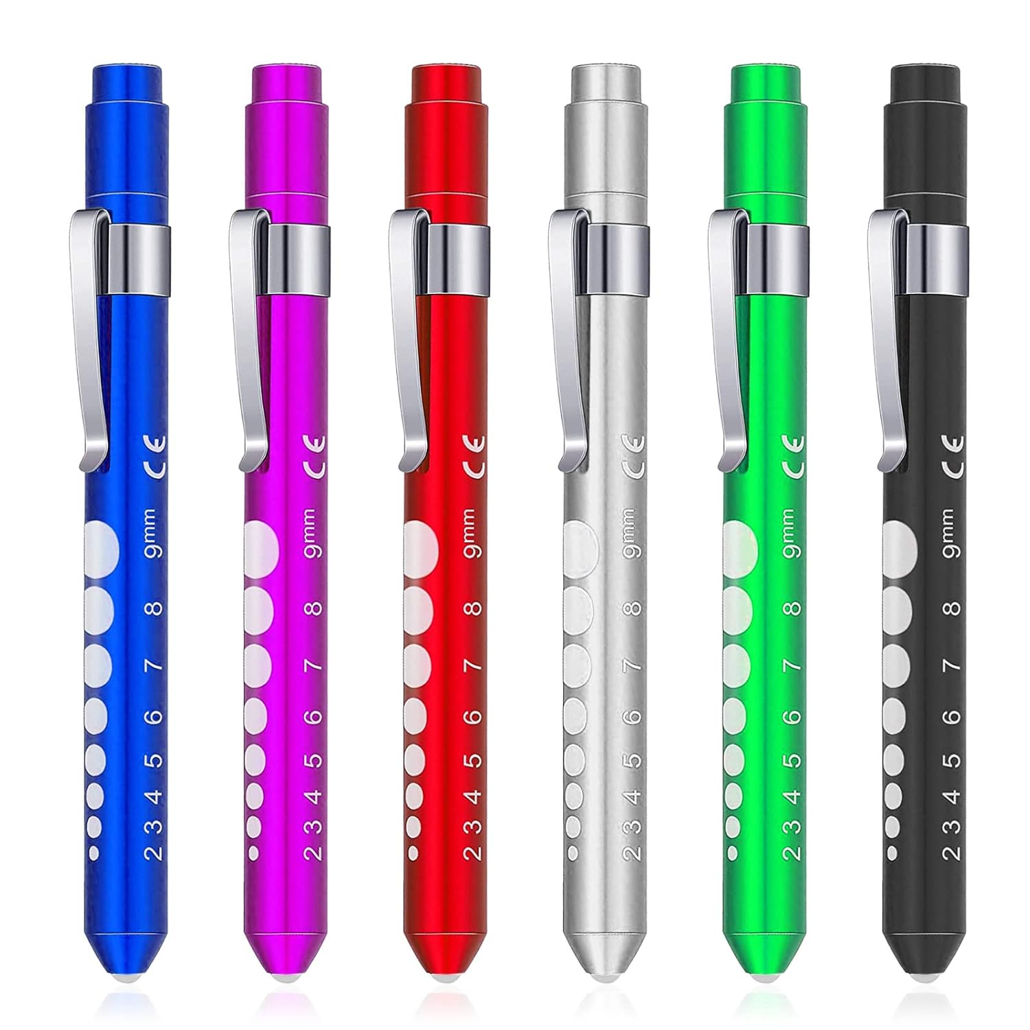 Diagnostic Medical Penlight Pen Torch: 6 Packs Diagnostic Penlight ...