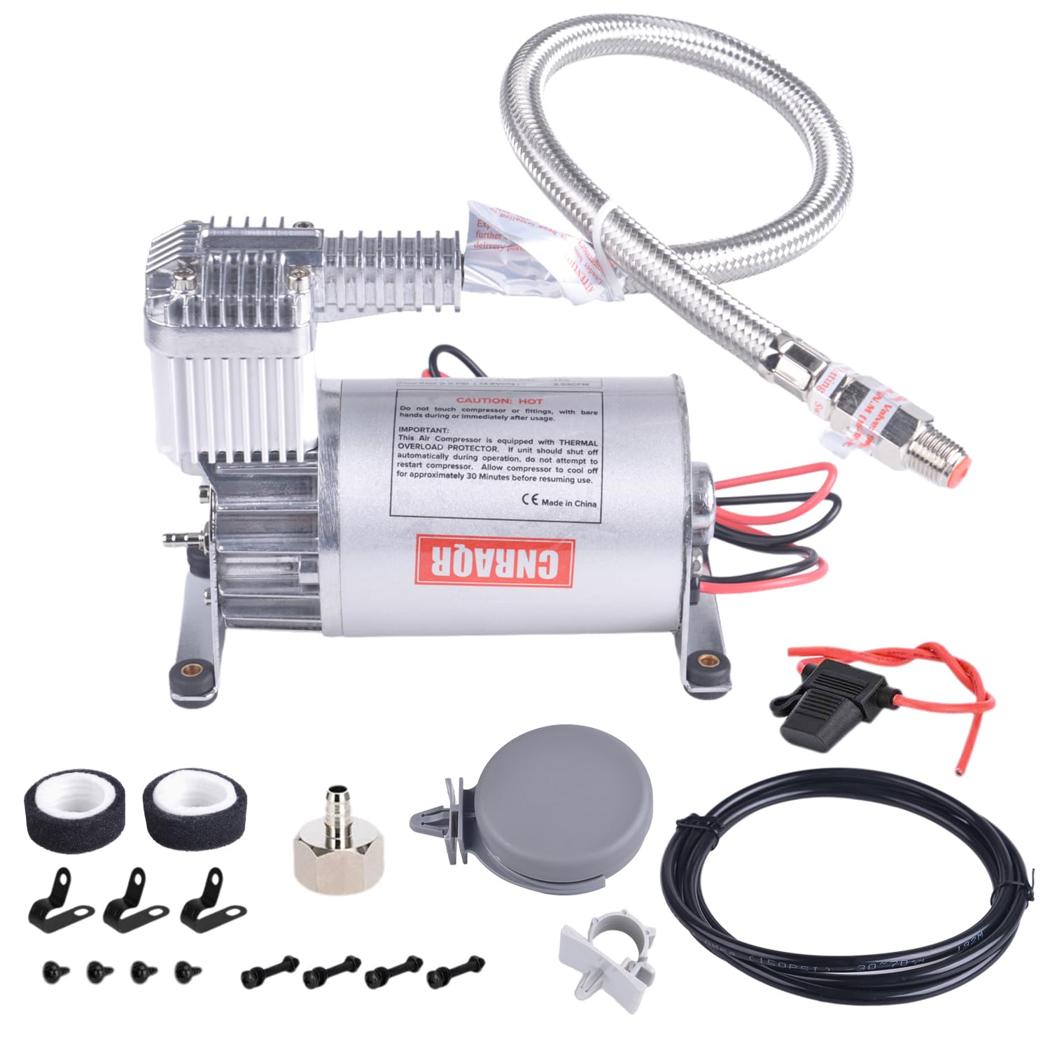 Snapklik.com : 150PSI Heavy Duty Air Train Horn/Air Ride Suspension ...