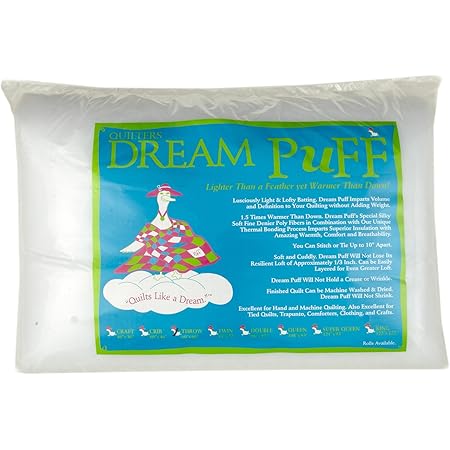 Amazon.com: Quilter's Dream Puff Batting (60" x 60") Throw