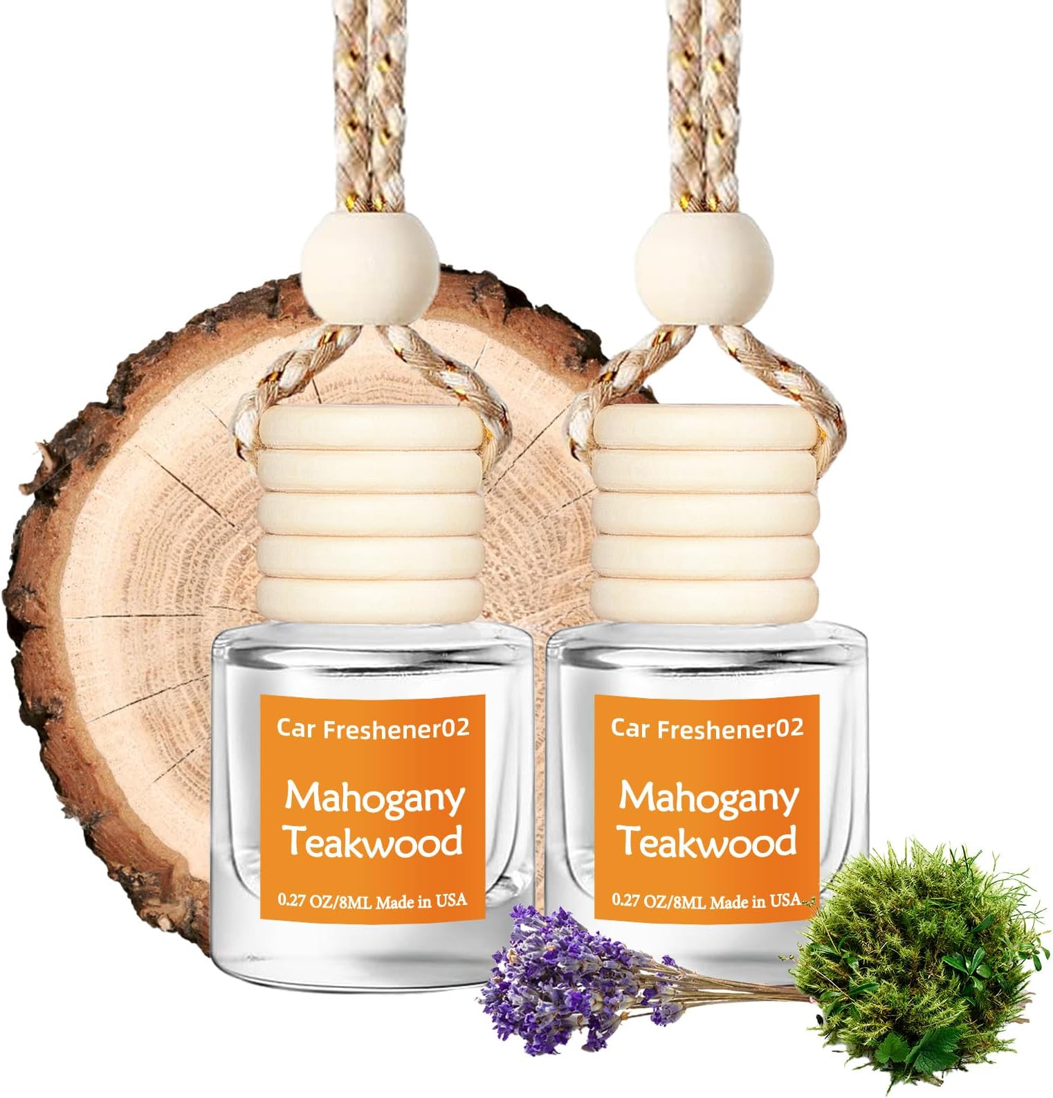 Amazon.com: CE Craft Christmas Scented Car Air Freshener Diffuser, 4 ...